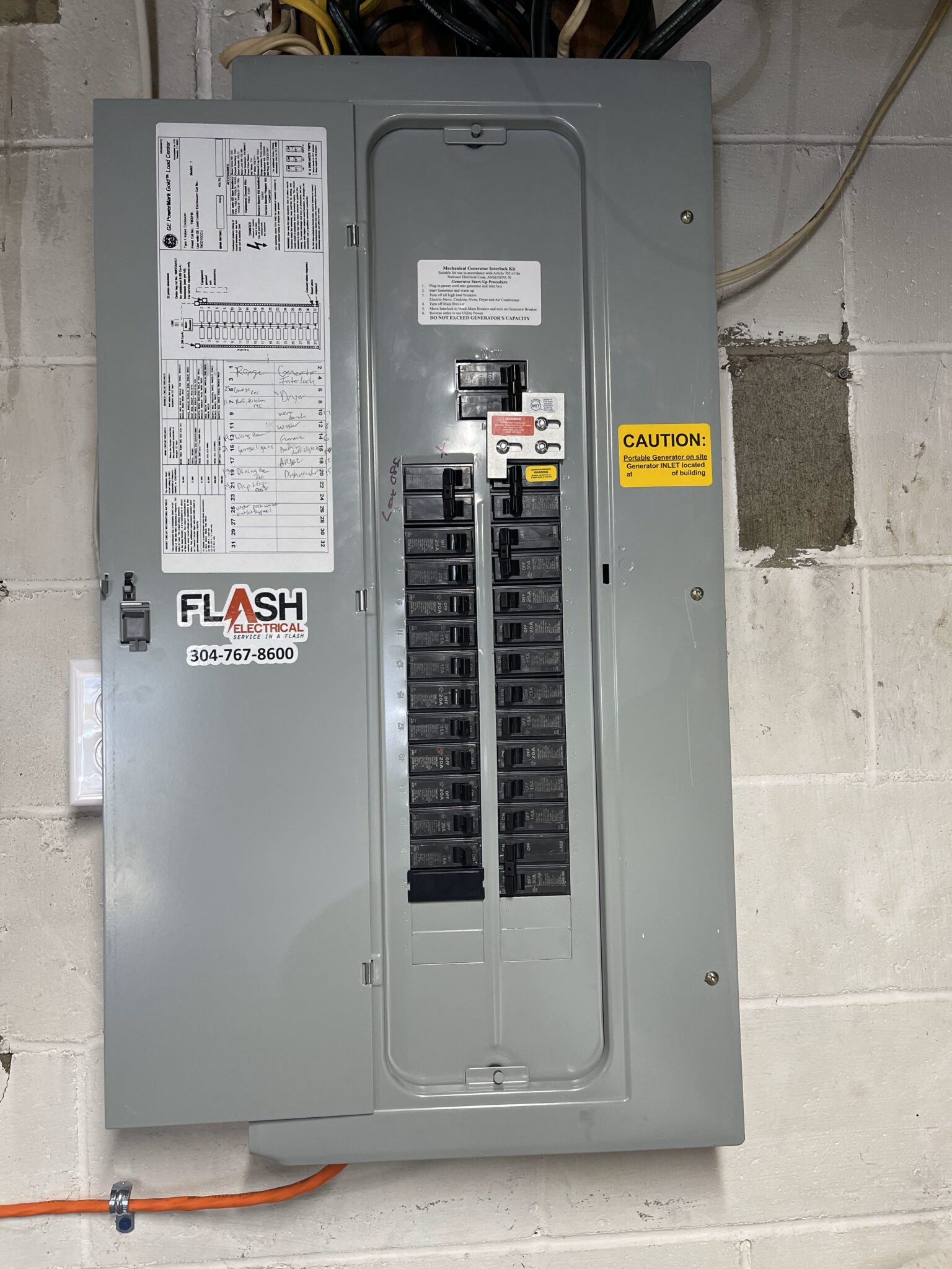 Panel Upgrades - Flash Electrical WV